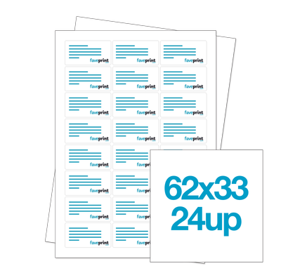 Address Labels | Faveprint - Print on demand